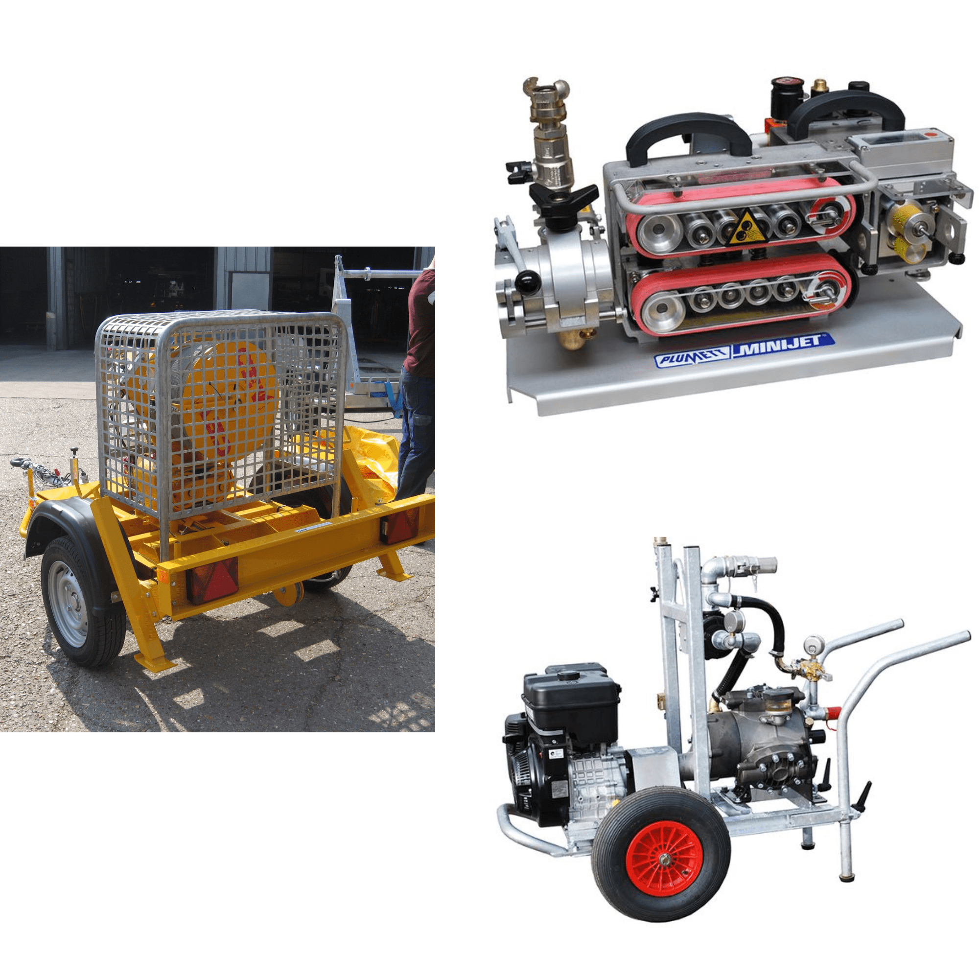 Matériels pose de câbles - CEV Yvelines, France